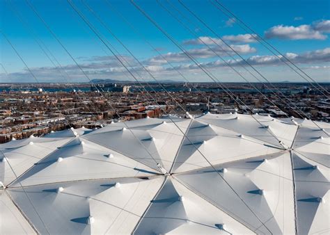 La Toiture Du Stade Olympique De Montréal En Phase Dêtre Réinventée