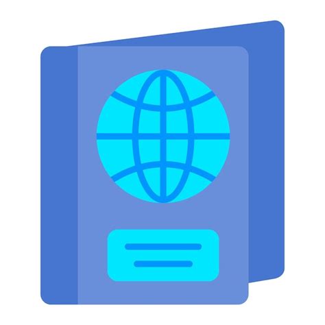 Premium Vector Passport Icon