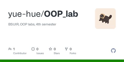 github yue hue oop lab bsuir oop labs 4th semester