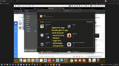 Mua Code Apple Pro Apps Bundle Final Cut Pro Xóm Key