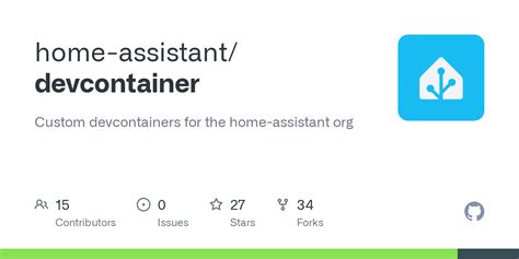 GitHub Home Assistant Devcontainer Custom Devcontainers For The Home