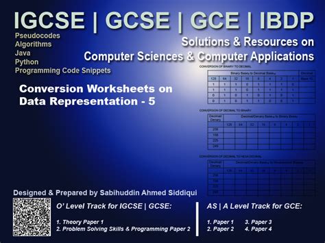 Exam Worksheet Computer Science For Igcse Gcse 0478 2210 Page 5