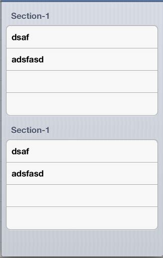 Uitableview Iphone How To Limit The Number Of Visible Cell In One