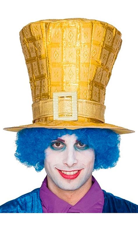 Chistera Alta Dorada Para Adulto Don Disfraz