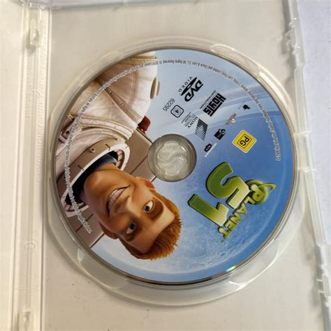 Planet 51 Dvd 2009 Dwayne Johnson Lewis Macleod Rupert Degas Regi Retro Unit