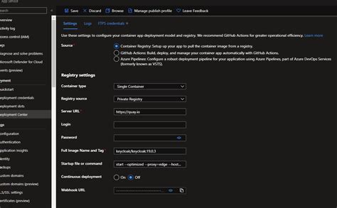 Azure Mounting A Volume In Azurerm Linux Web App Within Docker