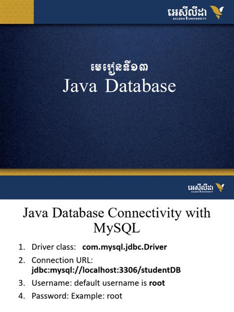 Chapterxiii Java Database Pdf
