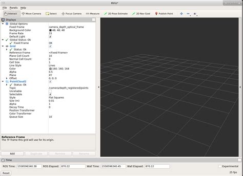 Points Are Not Showing In Rviz In Camera Software Husarion Community
