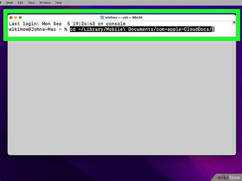 How To Access Your Icloud Drive In The Mac Terminal App