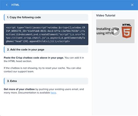 Integrating Crisp Kobble Documentation Integrating Crisp Kobble Documentation