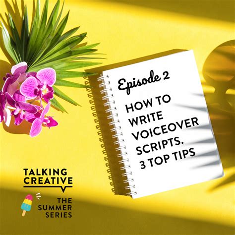 HOW TO WRITE VOICEOVER SCRIPTS TOP TIPS Samantha Boffin British Voice Actor And Director