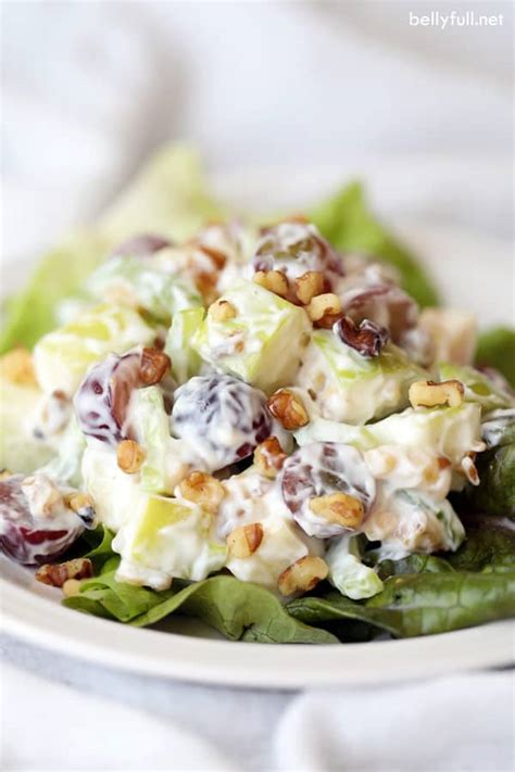 Creamy Waldorf Salad Belly Full