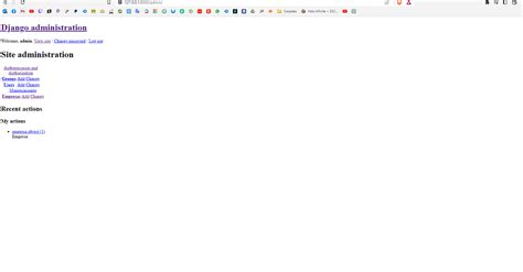 django admin site broken getting started django forum