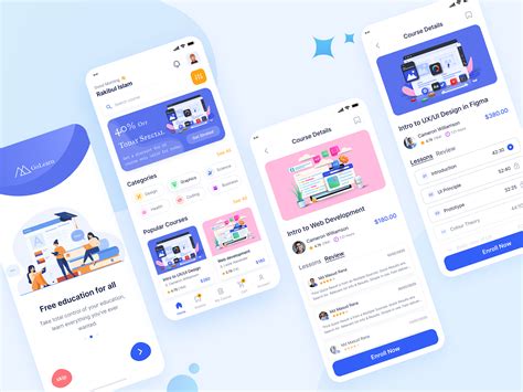 Online Course Mobile App Design On Behance