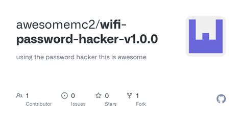 Github Awesomemc Wifi Password Hacker V Using The Password Hacker This Is Awesome