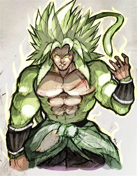 Complete Mastery Of Wrath State Broly Dbs By Scytherous On Deviantart
