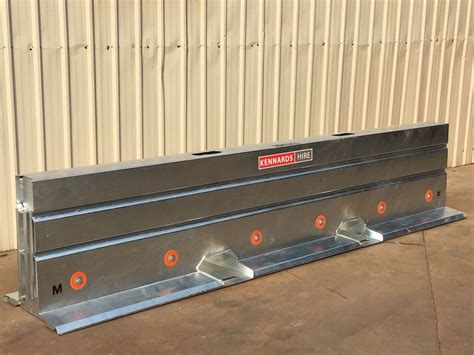Steel Barrier Traffic Rated For Rent Kennards Hire