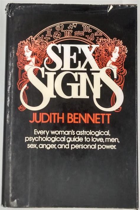 Sex Signs Summary Pdf Judith Bennett