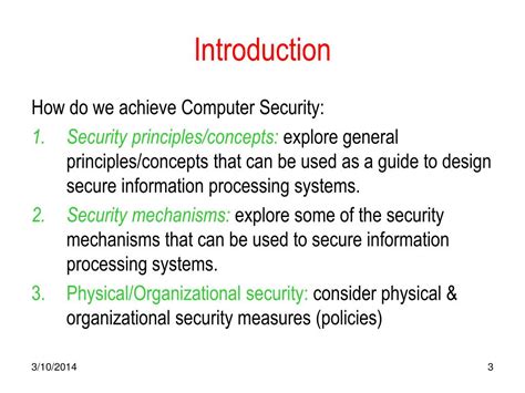 Ppt Computer Security Introduction Powerpoint Presentation Free