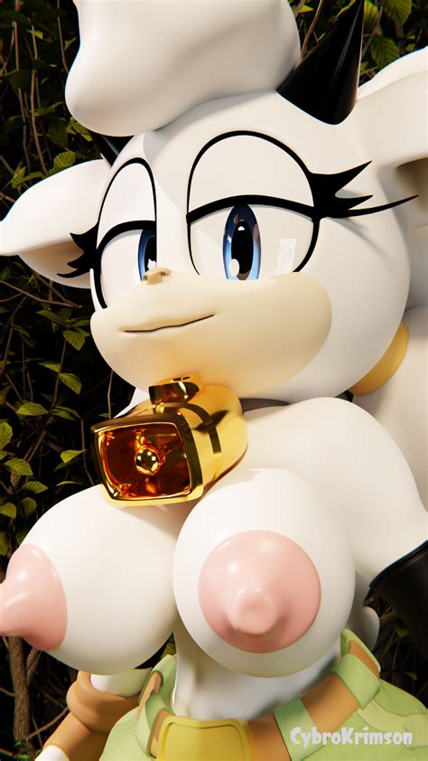 Rule 34 3d 9 16 Big Breasts Blender Artwork Blender Cycles Bovid Breasts Caprine