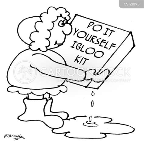 Igloo Cartoons And Comics Funny Pictures From CartoonStock