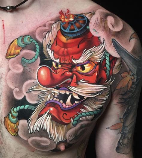 Mascara Tengu Tattoos