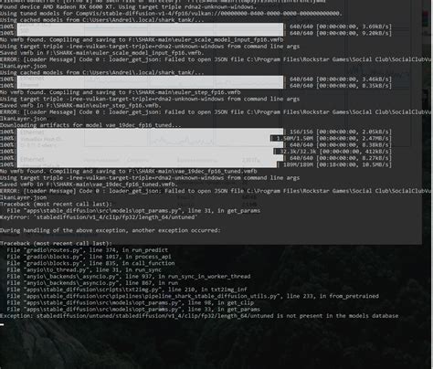 Error Generate Image Issue 1021 Nod Ai SHARK Studio GitHub