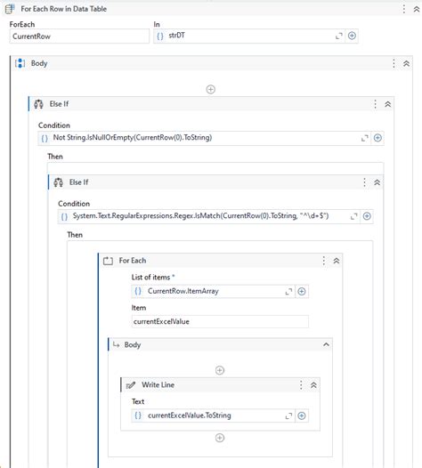 For Each Row And Column Activities Uipath Community Forum