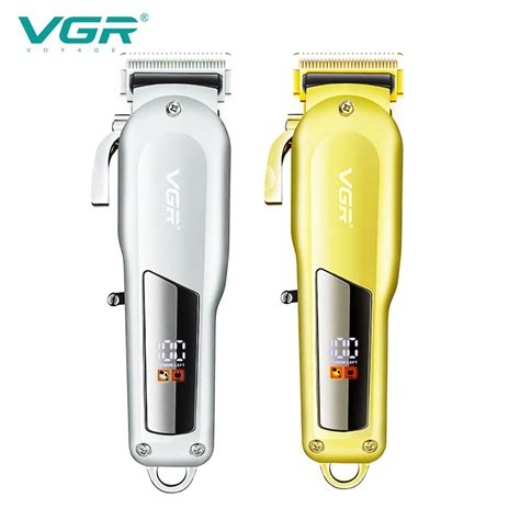 Vgr 2021 새로운 전문 이발사 헤어 클리퍼 전기 면도기 Usb 충전 Lcd 남자 헤어 커팅 머신 수염 헤어 트리머 V278hair Clippers Aliexpress