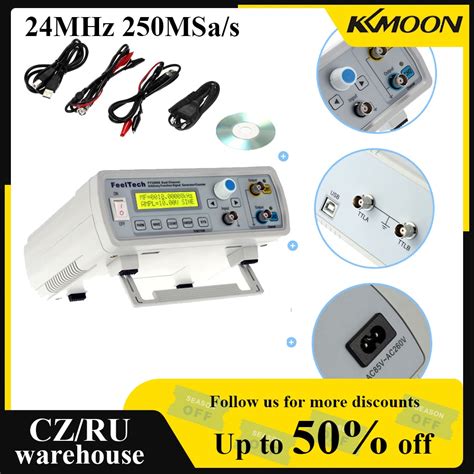 Dds 듀얼 채널 기능 신호원 발생기 임의 파형 펄스 주파수 측정기 12 비트 250msa S 사인파 24mhz Aliexpress