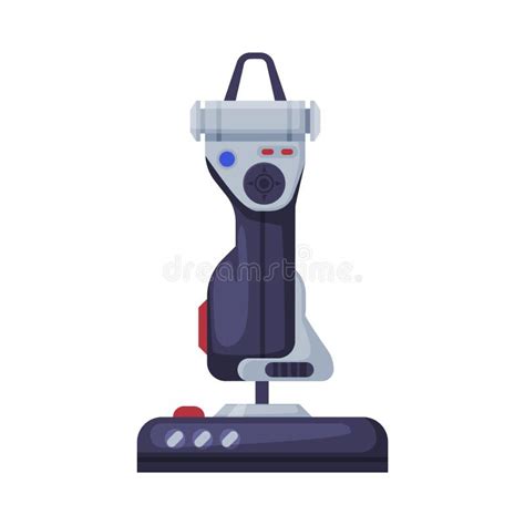 Modern Joystick Video Game Accessory Device Vector Illustration Stock Vector Illustration Of