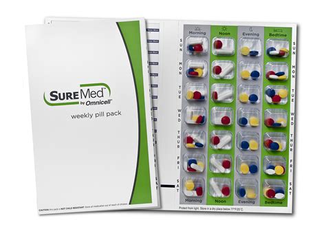 30 Day Pill Blister Pack