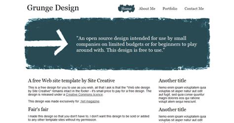 high quality css and xhtml free templates and layouts part 1 101
