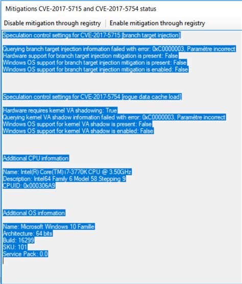 How To To Confirm The Intel Microcode Revision For Your CPU Has Spectre Patches CPU Microcodes