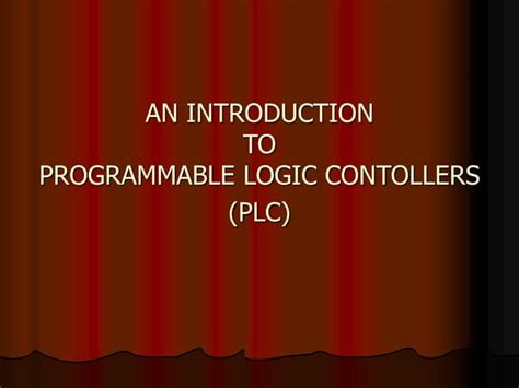 Plc Ppt