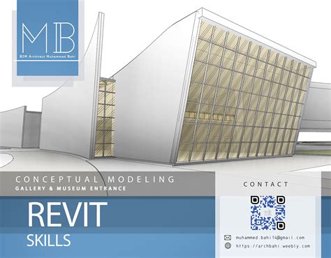 Revit Conceptual Massing Educational Building Behance
