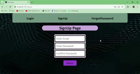 Omkar Kakad On Linkedin 🚀day 15 Of 30days30projects Challenge Authentication Application Using