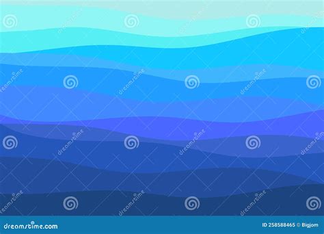Abstract Curves Lines Dynamic Linear Waves Background Vector Illustration Stock Illustration
