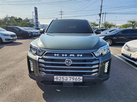 더 뉴 렉스턴 스포츠 칸 디젤 22 4wd 프레스티지│군산중고차 전라북도 군산시 소룡동 비즈프로필