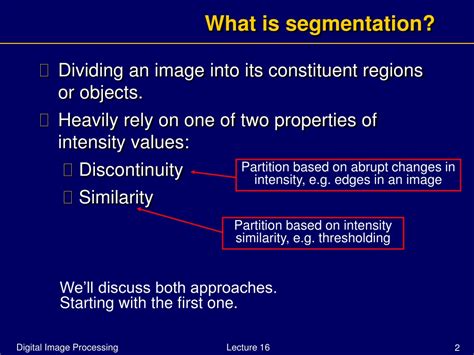 Ppt Segmentation Techniques In Image Processing Powerpoint