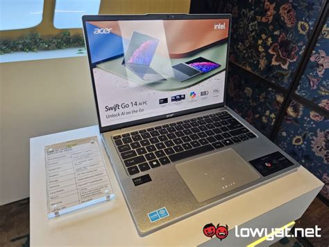 Acer Swift Go OLED Hands On Lightweight Yet A Babe Bottom Heavy Lowyat NET
