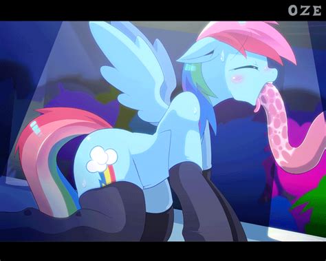 Rule 34 2014 Animated Blinking Blue Fur Blush Equine Fellatio Female