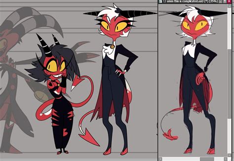 Angeline S ART BOOK Helluva Boss Imp OC Wattpad OFF