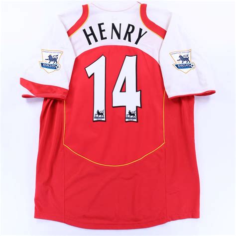 Arsenal Henry 14 200405 Home Full Kit Xl