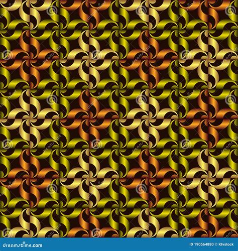 Vector Rhythmic Geometric Elements Background Stock Vector