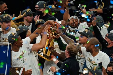 Photos Relive The Bucks Historic 2021 Nba Finals Win