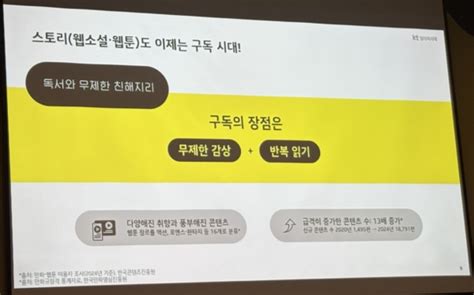 밀리의서재 웹툰·웹소설 구독 서비스 발표2027년 매출 1500억원 목표 전자부품 전문 미디어 디일렉