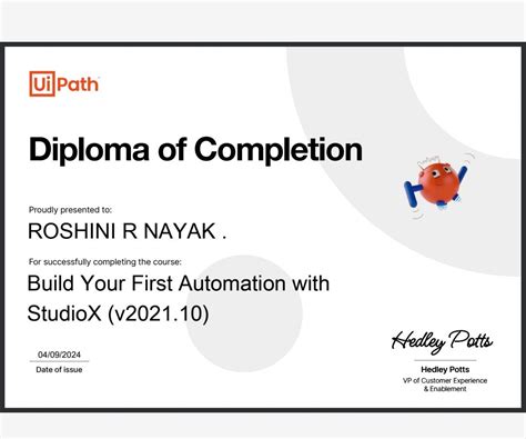 Roshini R Nayak On Linkedin Uipath