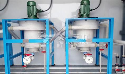 N Butanol Three Stage Countercurrent Extraction Technology Tiei Liquid Liquid Mixing And