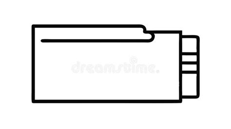 Document Folder Icon Vector Graphic Illustration File Directory Symbol Vector Design